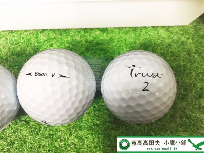 [小鷹小舖] Trust Golf Bison X / Bison V / Bison Soft 高爾夫球 三層球 一盒 | Yahoo拍賣