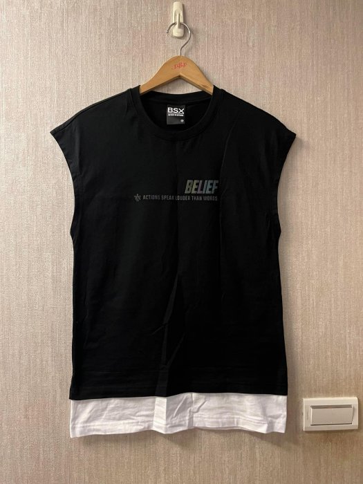 BSX黑色無袖棉質上衣*S* | Yahoo拍賣