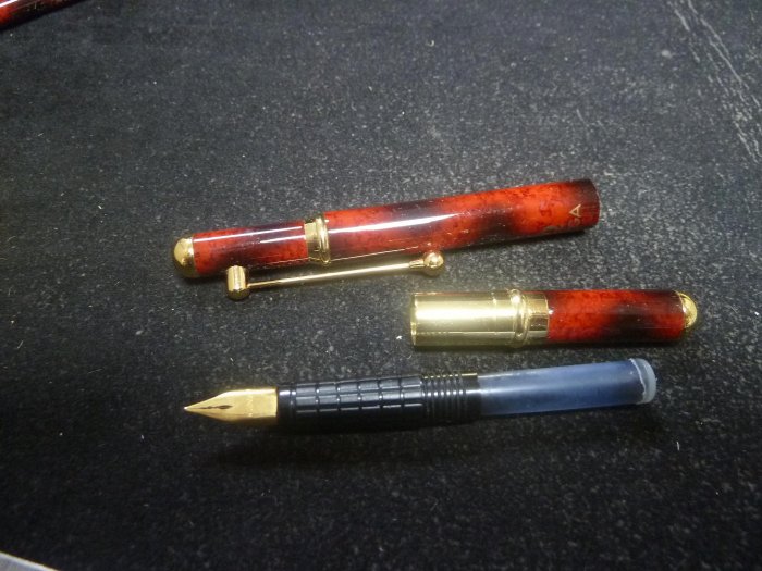 【阿輝の古物】文具/鋼筆_亞米茄 OMEGA 鋼筆 原子筆_盒裝_德製_有使用痕跡_#E29 | Yahoo拍賣