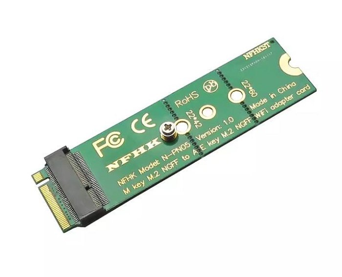 m.2 ngff a e key 轉 pcie 轉接卡的價格推薦 - 2025年12月 | 比價比個夠BigGo