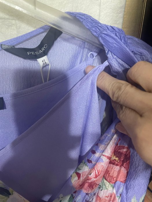 *~Amy精品~*24年春夏PESARO 黃蕙玲設計師(時尚~高檔桑蠶絲美洋)單一特價 | Yahoo拍賣