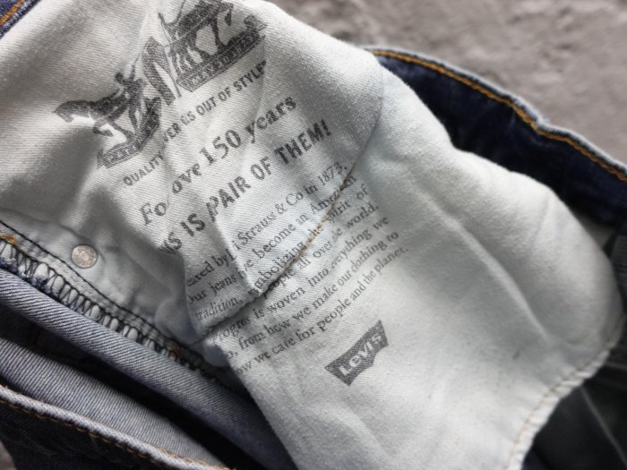 CA 美國品牌 LEVI'S 512 藍系仿舊 合身窄管 彈性牛仔褲 36腰 一元起標無底價E171 | Yahoo拍賣