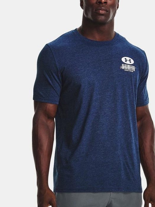 CA 美國運動品牌 UNDER ARMOUR 全新 深藍 休閒短t XL號 一元起標無底價C552 | Yahoo拍賣