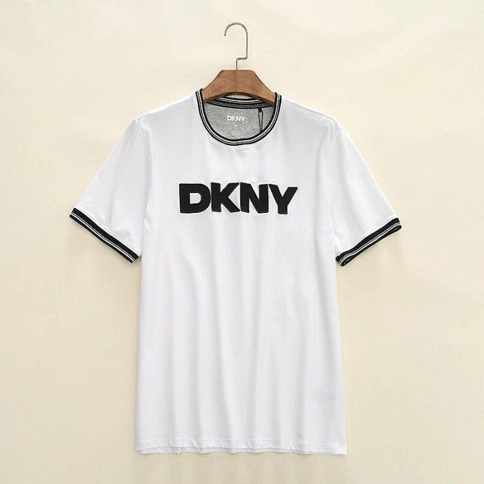 25mart【一元起標】美國 男 字母貼布繡 圓領 短袖 T恤 白色 M | Yahoo拍賣