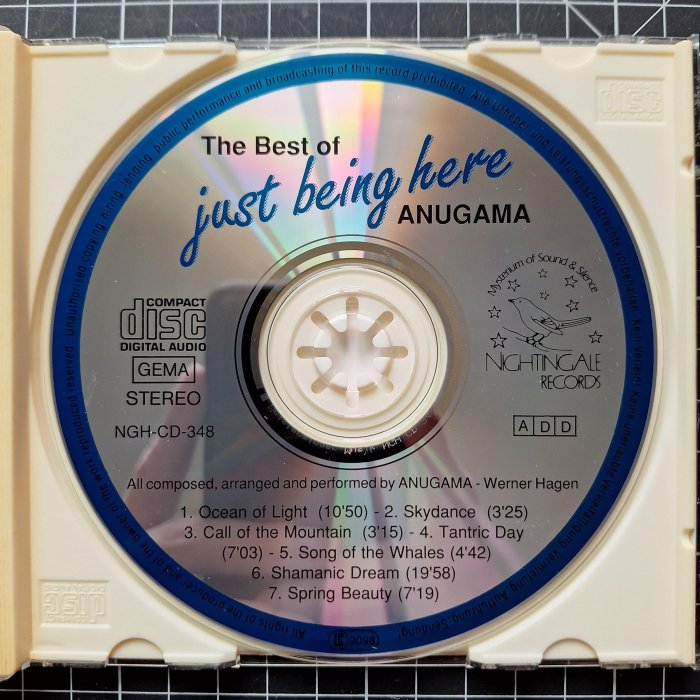 ※藏樂小舖※(演奏CD)夜鶯 The Best Of Anugama Just Being Here | Yahoo拍賣
