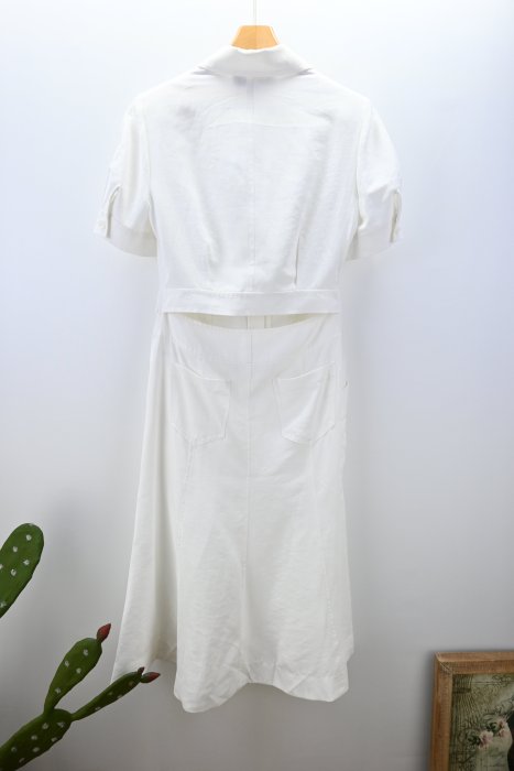 KAO MEIFEN 高美芬 春夏 】ks22 694 🎀 翻領純色洋裝 | Yahoo拍賣