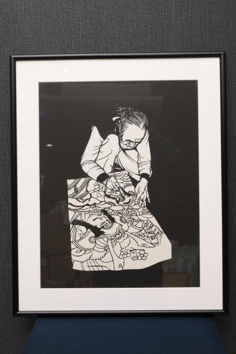 12/20結標 大型剪紙 型紙 凧絵 XDL0025 -油畫 框畫 西畫 畫廊 美術品 室內裝飾 大廳擺飾 古美術 居家擺飾 | Yahoo拍賣