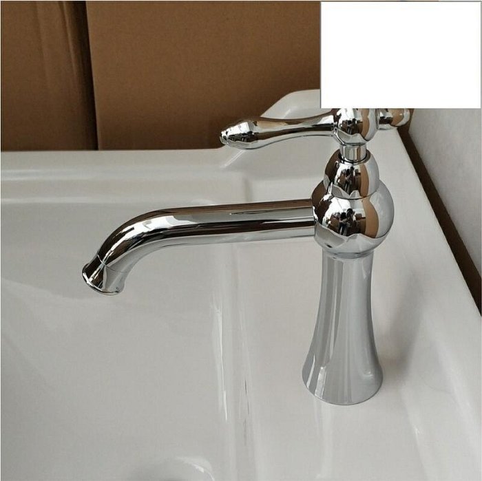 【熱銷】【】 水龍頭 面盆水龍頭 冷熱水龍頭 浴室水龍頭 廚房水龍頭 單孔龍頭 不復古單冷龍頭精銅臺盆公共衛生間洗手盆水 | Yahoo拍賣