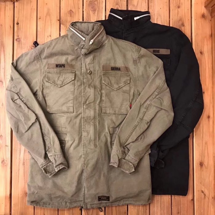 【希望商店】WTAPS M-65 JACKET 17SS 經典 水洗 軍事 夾克 | Yahoo拍賣