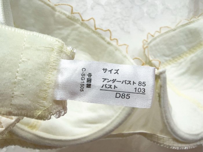 👙日系胸罩/內衣：38/85D💗婷の二手內衣💗薄罩杯。 | Yahoo拍賣