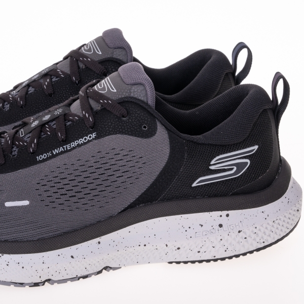 SKECHERS GO RUN PURE 4 男鞋 慢跑鞋 黑灰色 運動 回彈 246097BKGY | 慢跑鞋 | Yahoo購物中心