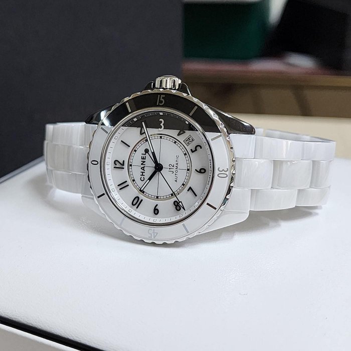 【個人藏錶】 CHANEL 香奈兒 H6515 中型 J12系列 白黑雙色特別版 日期窗 自動上鍊機械錶 38mm | Yahoo拍賣