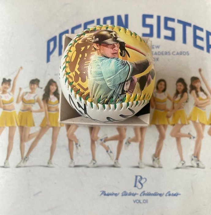 中華職棒 CPBL 台鋼雄鷹 台鋼狀元 曾子祐 RC新人王肖像紀念球 親筆簽名球(水性斑馬筆) | Yahoo拍賣
