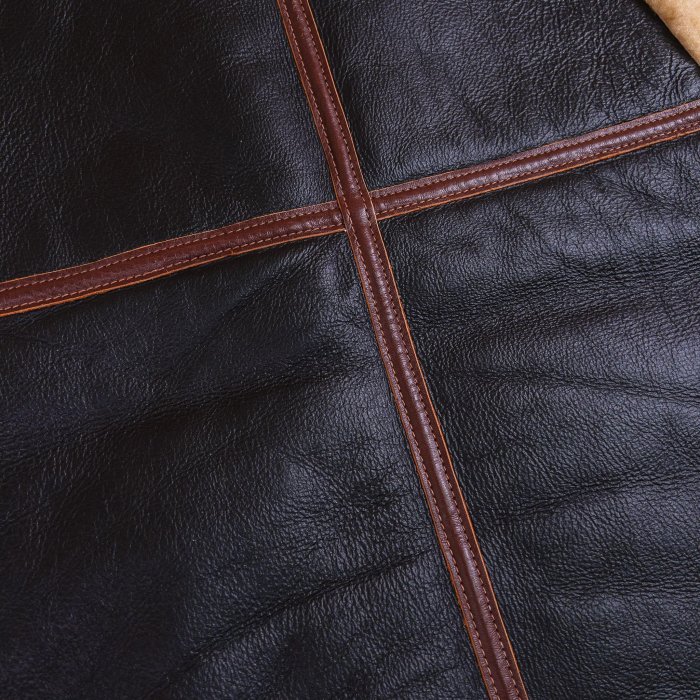 8/4(一)結標【THE FEW】二手美品《38》綿羊皮毛一體 B3轟炸機夾克風格 保暖背心 一元起標 | Yahoo拍賣