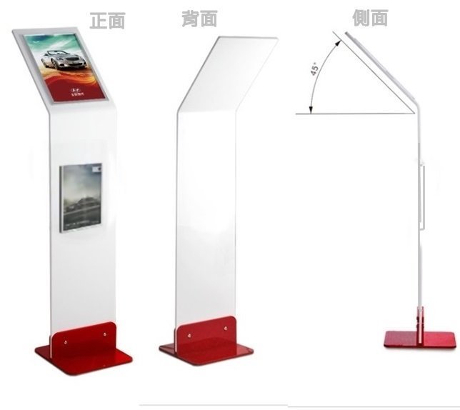 摩斯小舖~A4廣告架 展覽參數架 規格架 汽車展示中心立牌 展場說明牌 底部加強+DM盒~特價:2700元 透明 | Yahoo拍賣