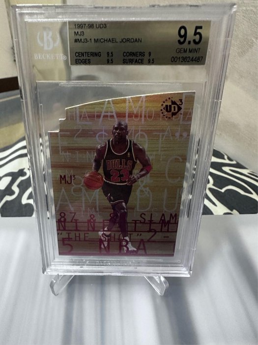 [Michael Jordan] 1997-98 NBA Upper Deck MJ3 BGS9.5 | Yahoo拍賣