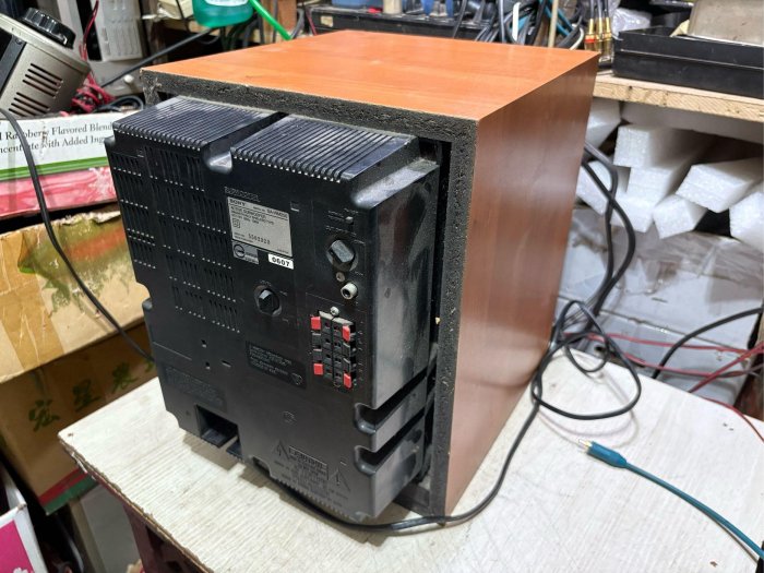 低價起標！零件機...sony sa-wm250 8寸主動式超低音...1007 | Yahoo拍賣