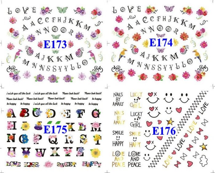 【幻彩美甲】(貼紙-E173~E247)美甲貼紙 撲克牌 菱形 海軍風 貝殼 十字架 卡通 蛋糕點心原宿 | Yahoo拍賣