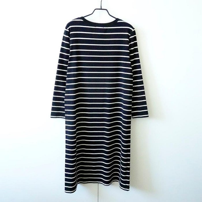 一元起標～當 我 們 在 衣 起C-WIT＊╯全新專櫃DIFFA條紋休閒款縲縈洋裝M | Yahoo拍賣