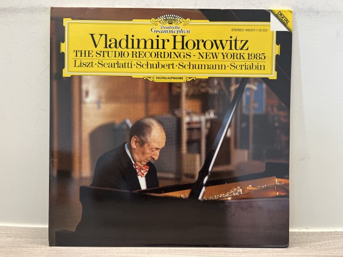 晨雨黑膠【古典】德首版,DG摺頁,1986版,Horowitz‎–The Studio Recordings紐約1985 | Yahoo拍賣