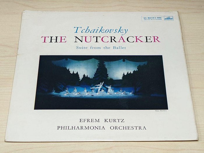【駱克二手古典黑膠】TCHAIKOVSKY THE NUTCRACKER KURTZ 封套黃斑&微污漬 SIDE A刮傷 ALP1609 HMV | Yahoo拍賣