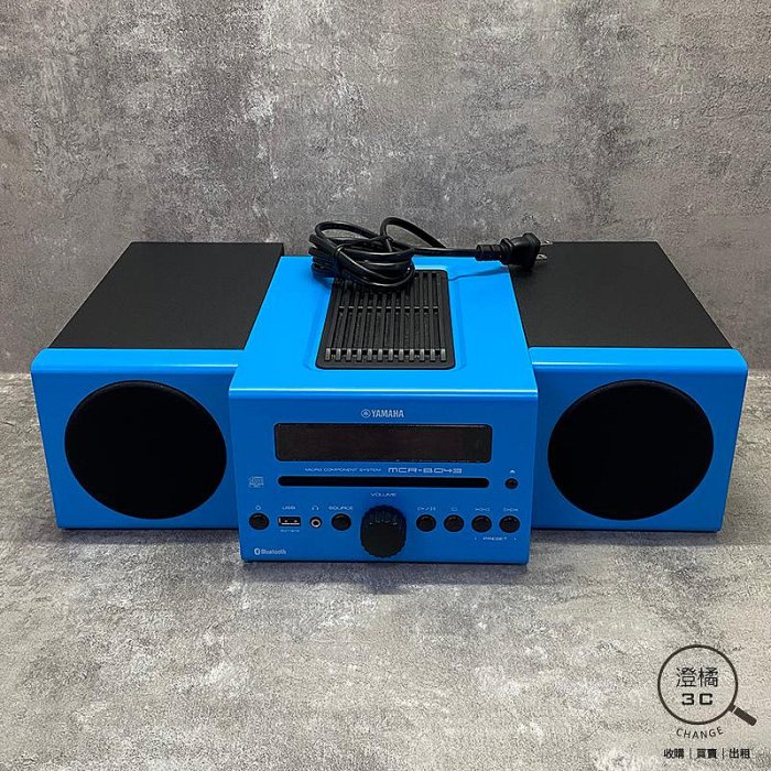『澄橘』Yamaha JU-MUSIC MCR-B043 無線組合式小型音響 藍《二手交換買賣》A77241 | Yahoo拍賣