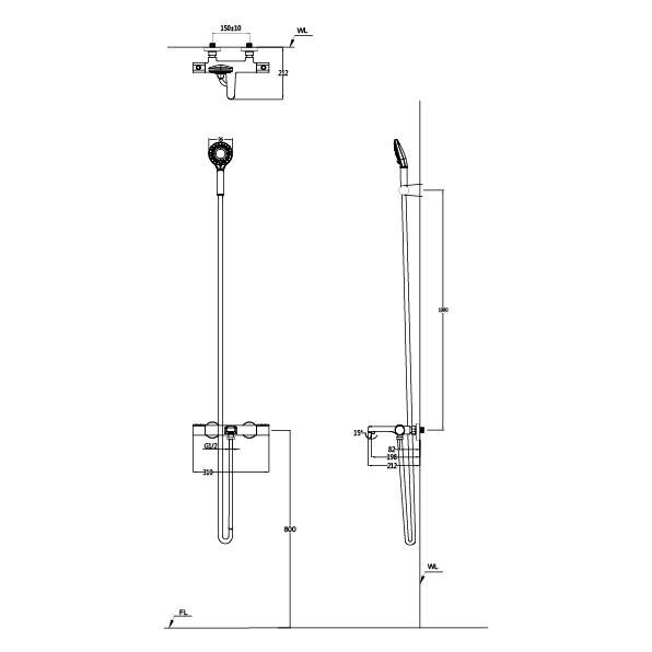 《振勝網》Caesar 凱撒衛浴專賣店 TS618 控溫沐浴龍頭 控溫淋浴龍頭 / 本體防燙設計 | Yahoo拍賣