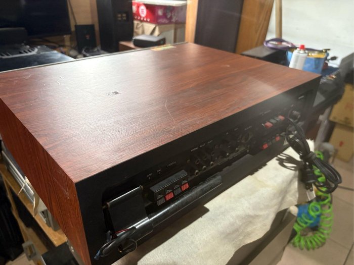 低價起標！零件機...需自取VIOLA FT-7100木殼指針式收音擴大機...470 | Yahoo拍賣