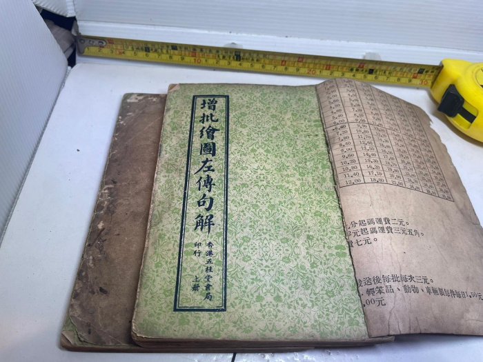 【阿輝の古物】古本/二手書_左傳 上+下_民40_#ezp | Yahoo拍賣