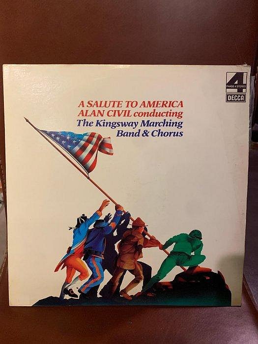 『六巷倉庫-黑膠』第一唱片:A SALUTE TO AMERICA ALAN CIVIL conducting -t3 | Yahoo拍賣