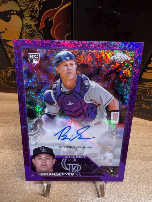 大洋哥精選40標 ️籃球老卡、棒球⚾️簽名↗️Brian Serven rc 紫亮/299新人簽！賣場可以合併運費！ | Yahoo拍賣