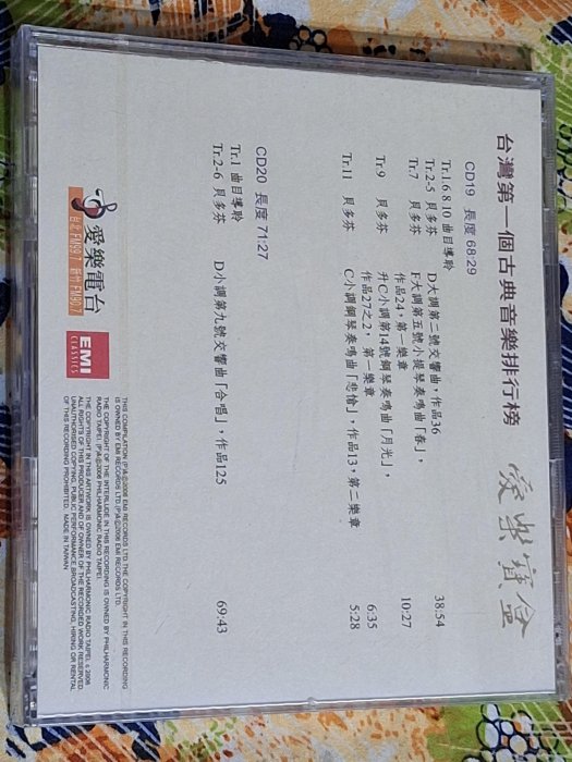 古典(全新未拆CD)愛樂寶盒~台灣最沒壓力的聲音~CD19-20~2CD~(左) | Yahoo拍賣