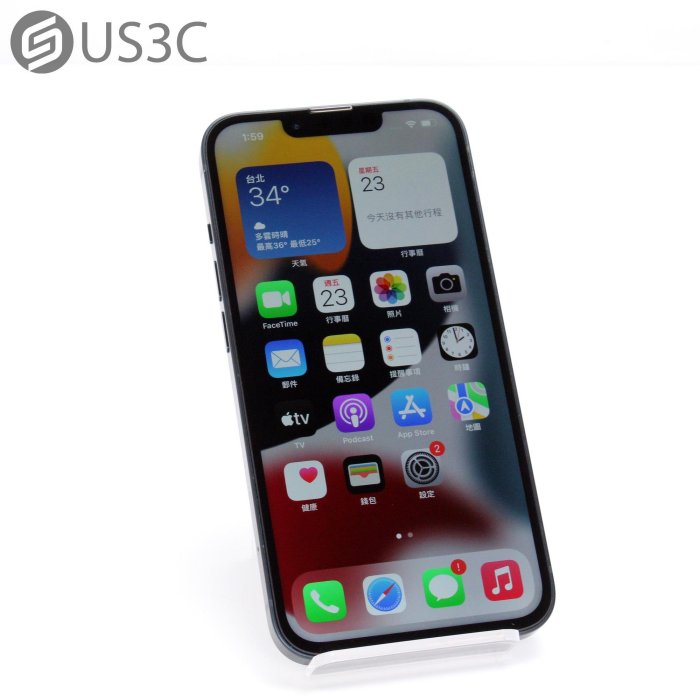 【US3C-台南店】【一元起標】Apple iPhone 13 128G 6.1吋 午夜色 5G上網 MagSafe無線充電 A15仿生晶片 二手手機 | Yahoo拍賣