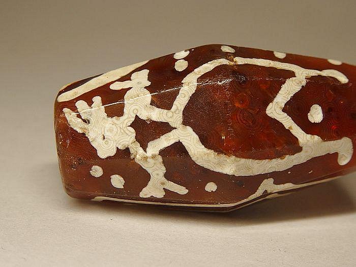 【耕藝齋】15516 老鑲蝕珠 | Yahoo拍賣