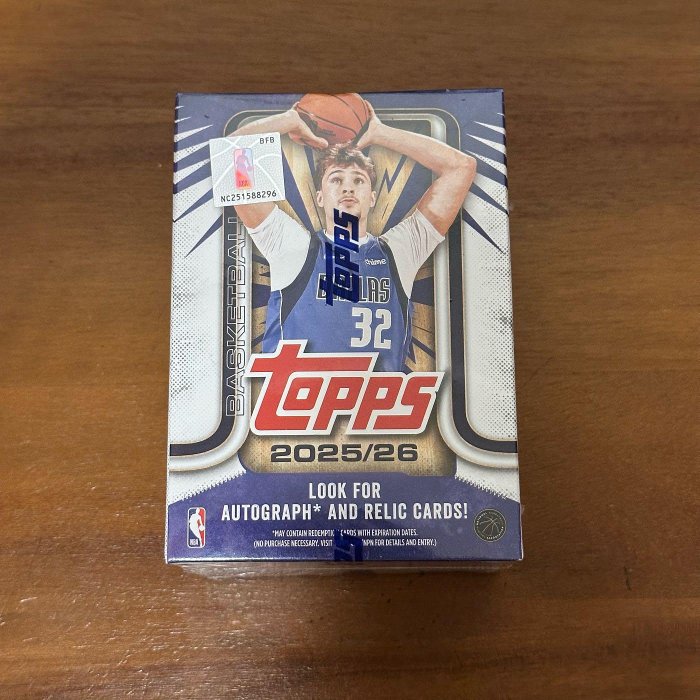 2025-26 Topps NBA Blaster Box 全新未拆一盒 [2] 拼 Cooper Flagg RC 簽名 All Kings ...