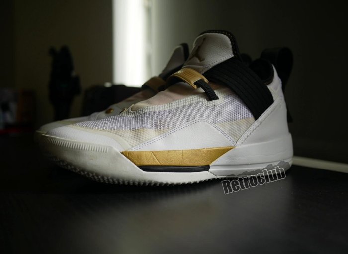 Retro CLUB【一元起標】【二手】AIR JORDAN XXXIII 33代 SE FIBA 白黑 籃球鞋 W25530 | Yahoo拍賣