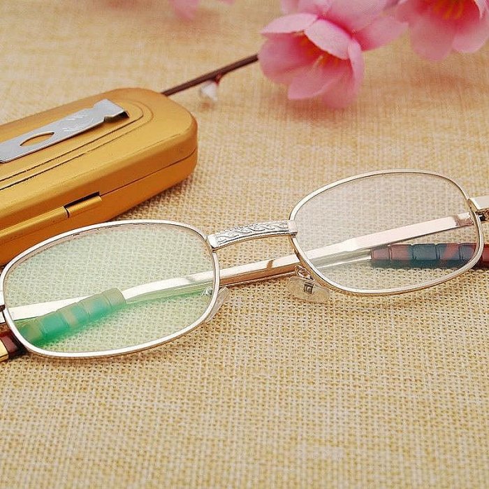 晶選男女款簡約玻璃片梅花眼鏡批發眼鏡金屬架跑江湖擺攤鏡架D | Yahoo拍賣