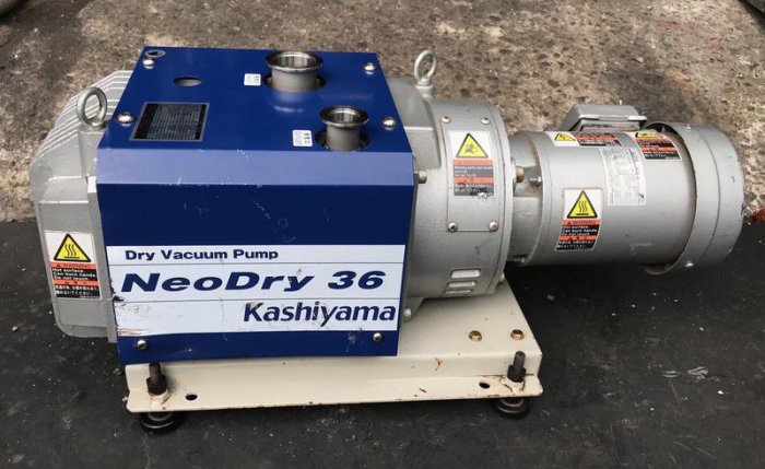 日本製KASHIYAMA NeoDry 36U-003 PUMP 乾式真空幫浦/真空機-各式真空系統可用 | Yahoo拍賣
