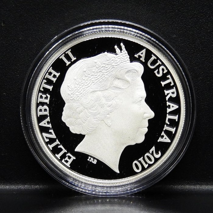【周日結標】(J112-46)=2010年 澳洲 袋鼠 1 OZ精鑄銀幣=原盒證 =保真 | Yahoo拍賣
