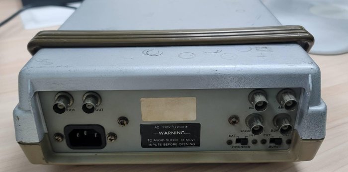 【攸仕得儀器】GW 固緯 GFG-8050 Function Generator 函數波形產生器 | Yahoo拍賣
