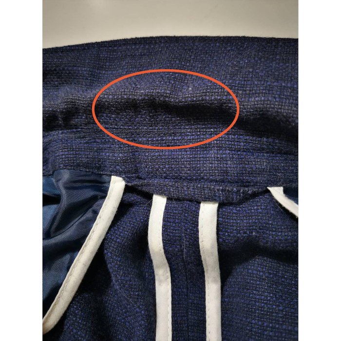 男 ~【G2000】海軍藍亞麻西裝外套 46號(2C43)~99元起標~ | Yahoo拍賣