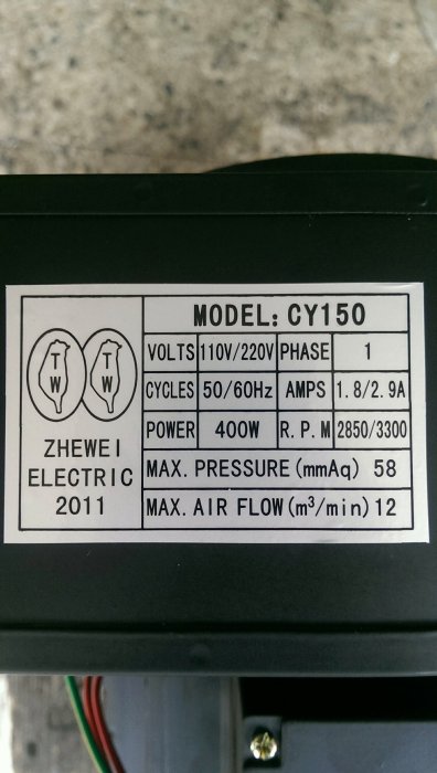 CY150 6英吋鼓風機 抽風機 餐飲 夜市 散熱 好幫手 | Yahoo拍賣