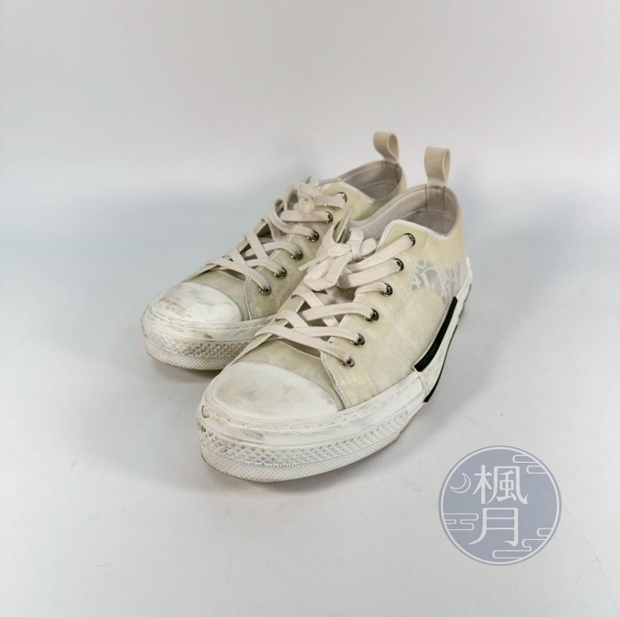 【一元起標 1/13】 Christian Dior NV 04 21 白B23 OBLIQUE休閒鞋 #43 | Yahoo拍賣