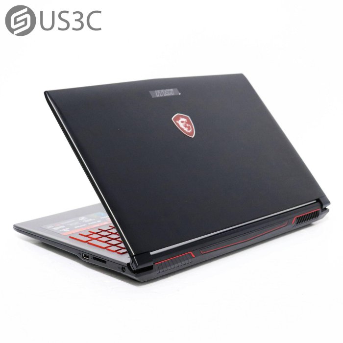 【US3C-青海店】【一元起標】微星 MSI GV62 7RC 15吋 FHD i7-7700HQ 8G 128G SSD+1T HDD ...