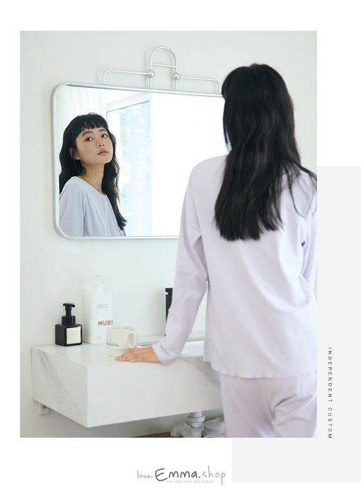 EmmaShop艾購物-日韓妞秋冬居家必備-綿絨前開扣帶罩杯舒適家居服/休閒服/上衣加褲子一套 | Yahoo拍賣