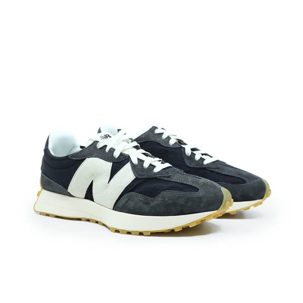 NEW BALANCE 327 休閒鞋 黑灰 男女 運動鞋 MS327KB1 穿搭 復古 | 休閒鞋 | Yahoo購物中心