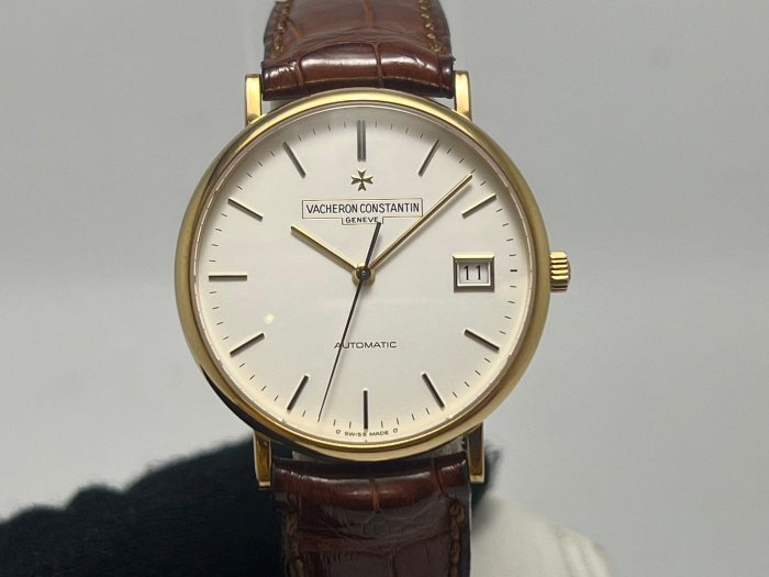 【黃忠政名錶】VACHERON CONSTANTIN 江斯丹頓 VC 黃k金 Patrimony 42002 cal.1312 Auto ...