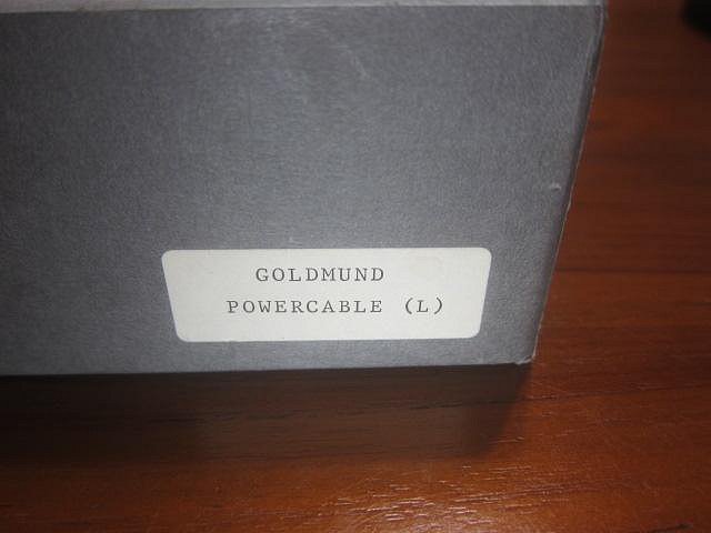 GOLDMUND POWER CABLE( L )~2.5M | Yahoo拍賣