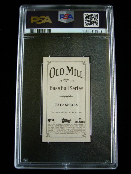 今永昇太漂亮新人年復古樣式迷你紅邊鑑定卡 2024 Topps 206 T206 1910 T210 Old Mill Rookie PSA 10 | Yahoo拍賣
