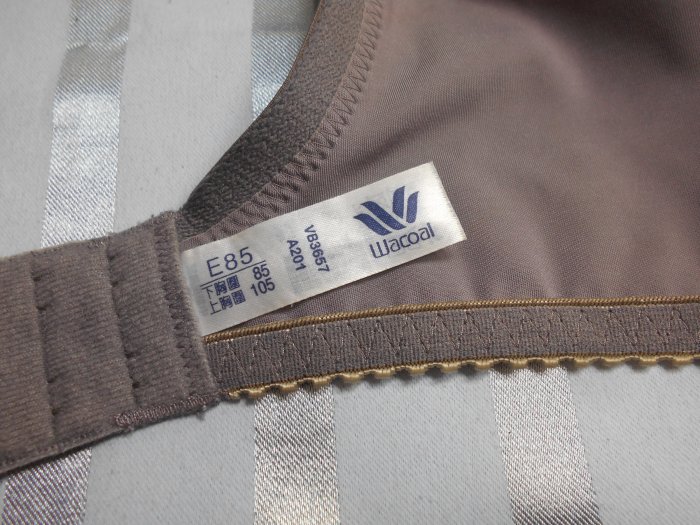 女【華歌爾】灰紫色溫情脈脈蕾絲內衣85E/38E~100元起標~標多少賣多少~ (9A57) | Yahoo拍賣